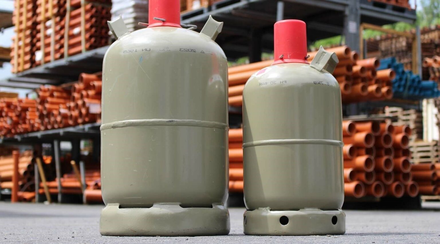 Comment distinguer une bouteille de propane et une bouteille de butane