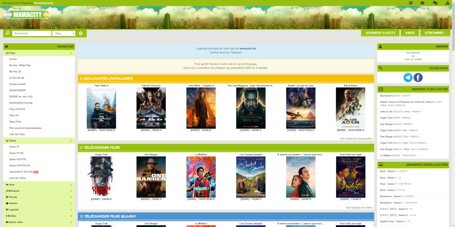 Wawacity : site incontournable des amateurs de téléchargement