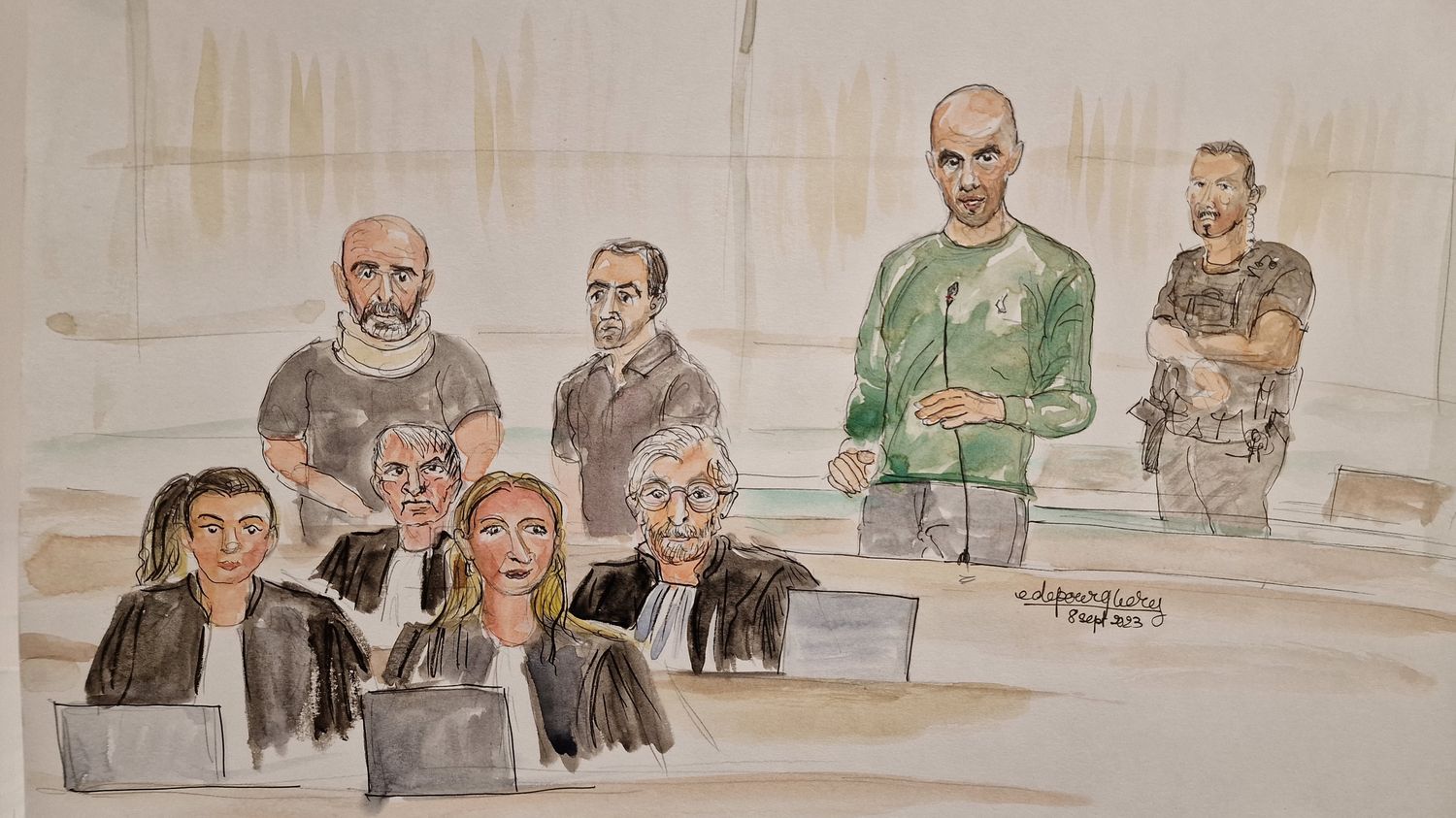 Aspirations contrariées de Rédoine Faïd lors de son procès pour évasion ...