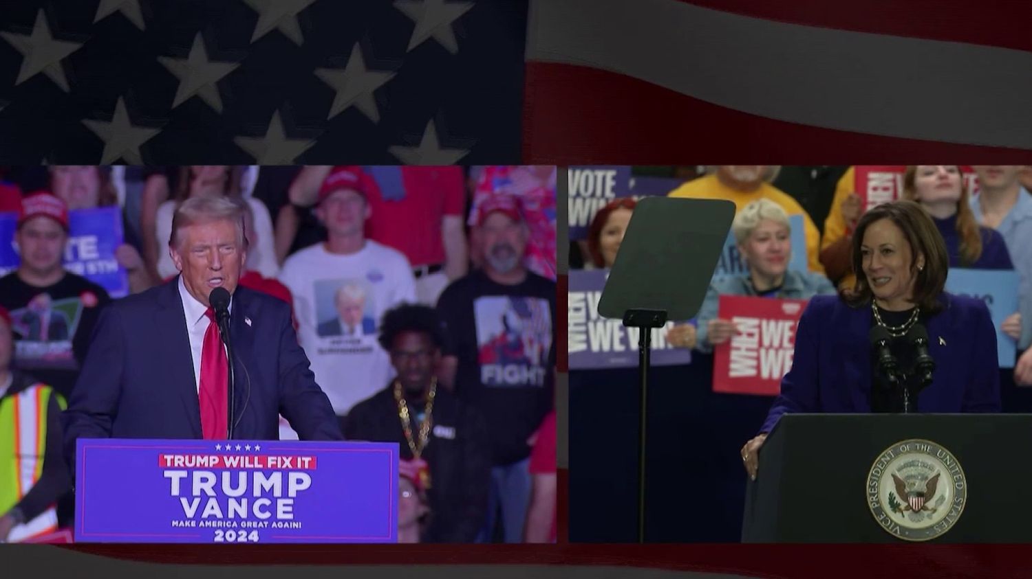 Présidentielle USA 2024 : Trump vs Harris, le sprint final commence